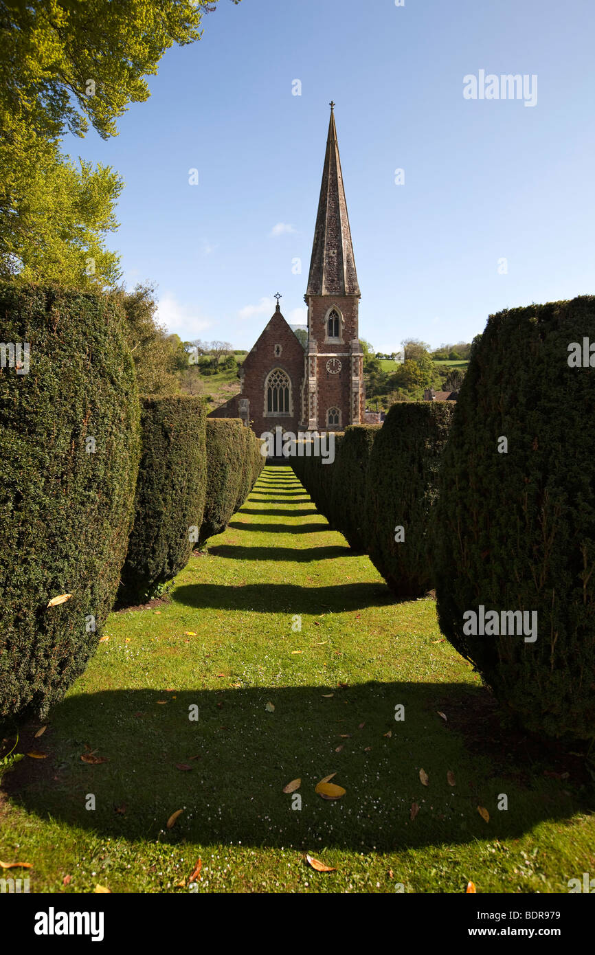 UK, Gloucestershire, Forest of Dean, Clearwell, St Peters Church Stock ...