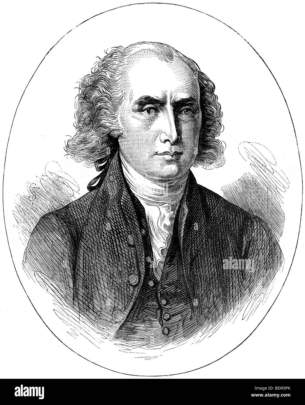 United states constitution james madison hi-res stock photography and ...