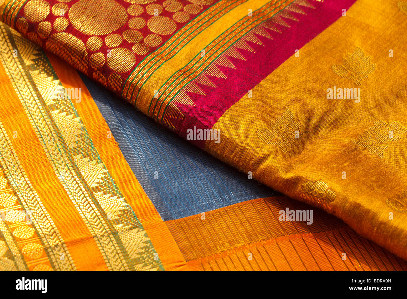 Indian silk hi-res stock photography and images - Alamy