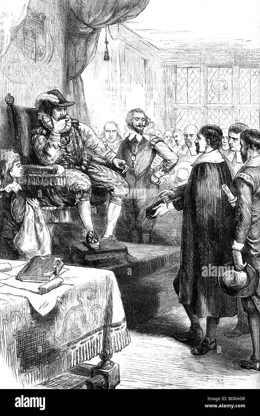Puritans 17th century hi-res stock photography and images - Alamy