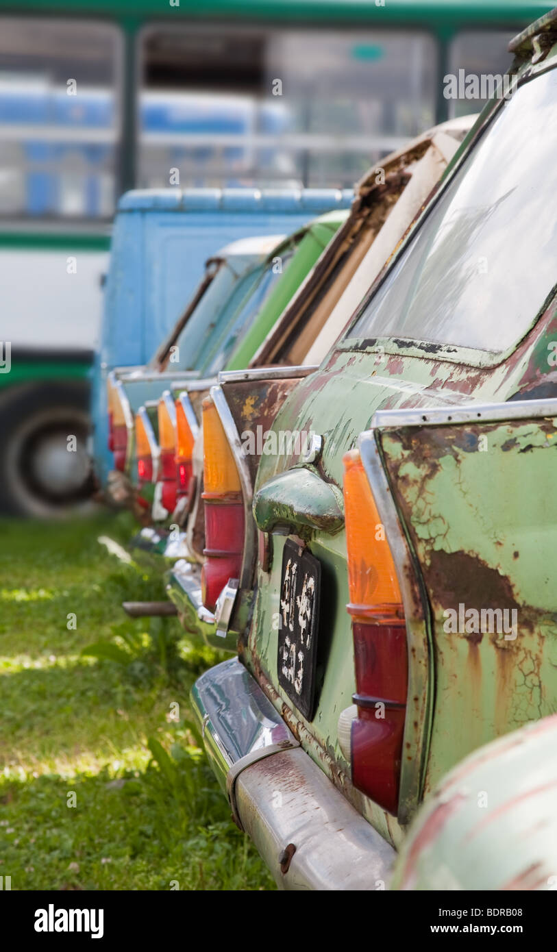 Old russian cars hi-res stock photography and images - Alamy