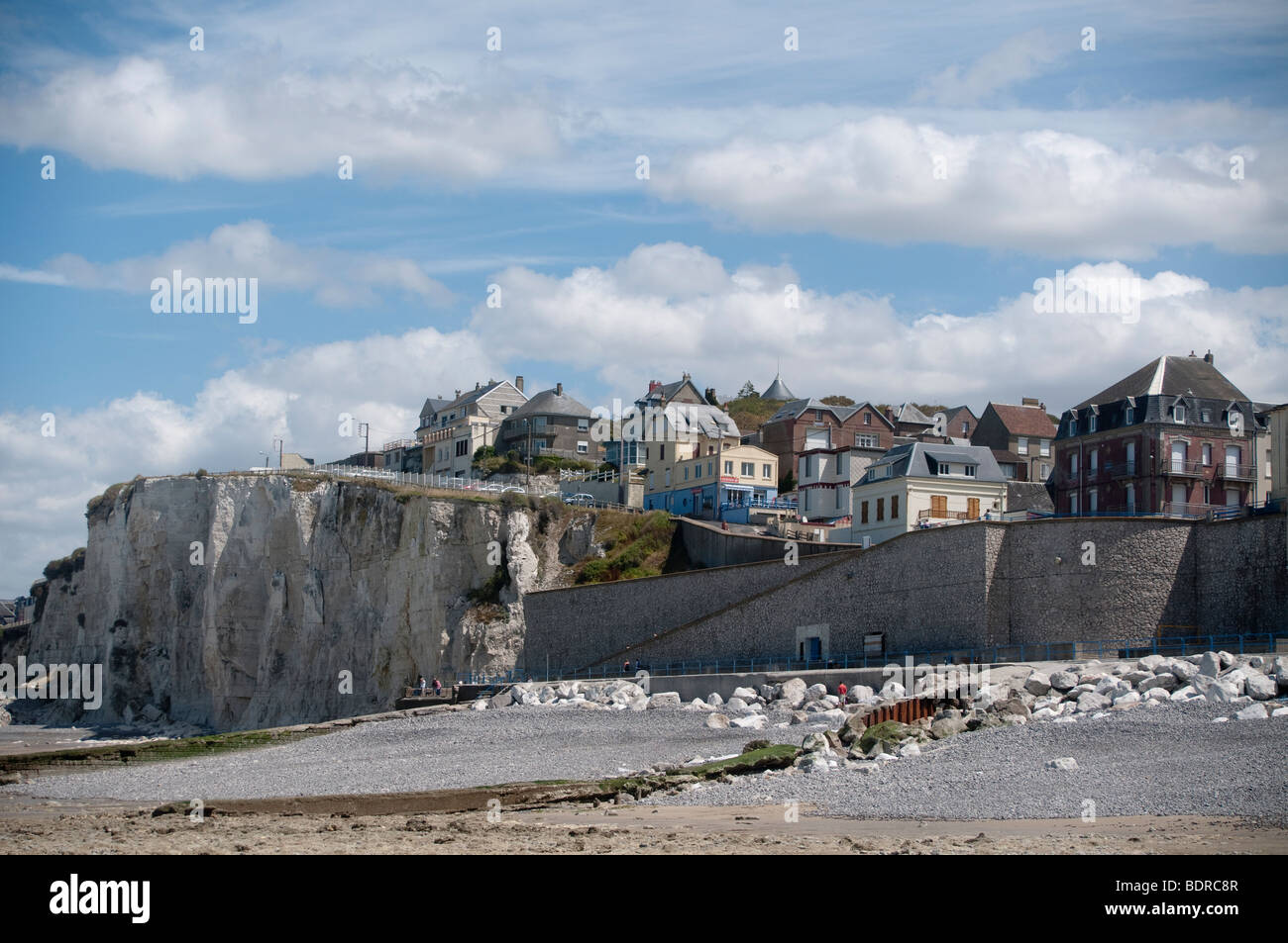 Village of Ault, Picardie, france Stock Photo, Royalty Free Image ...