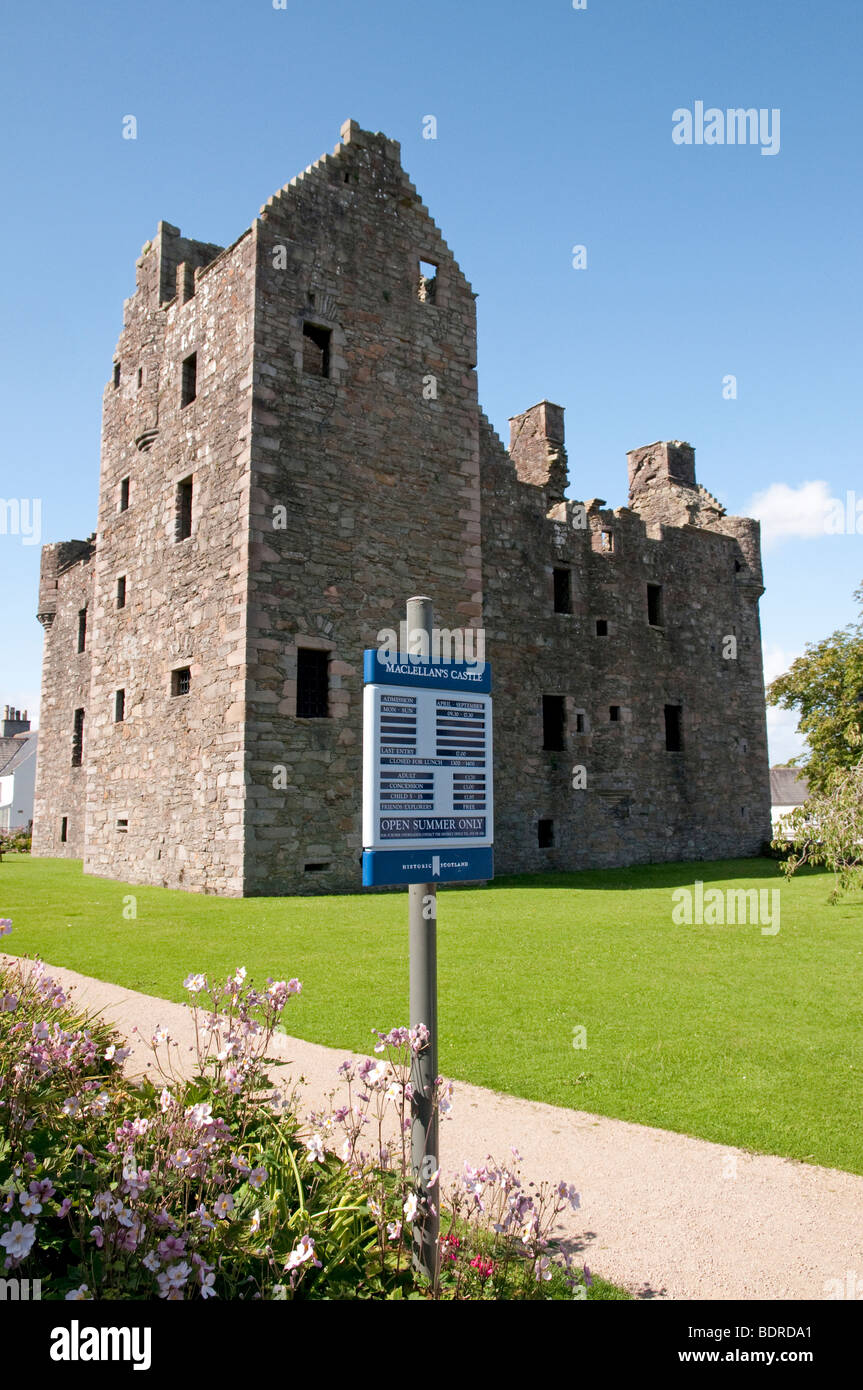 Kirkcudbright Castle High Resolution Stock Photography and Images - Alamy