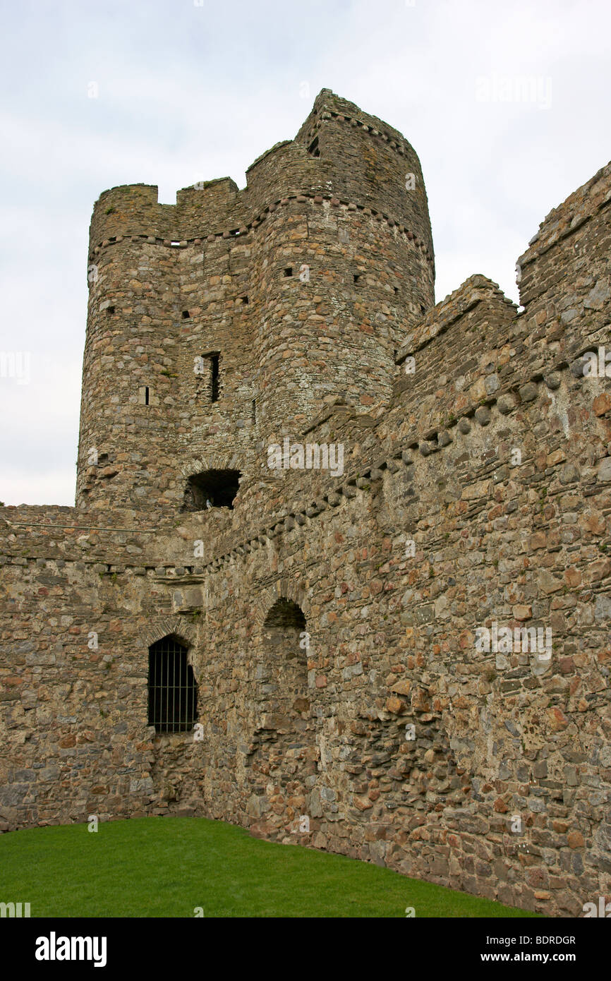 Kidwelly Castle in Carmarthenshire South Wales Stock Photo - Alamy