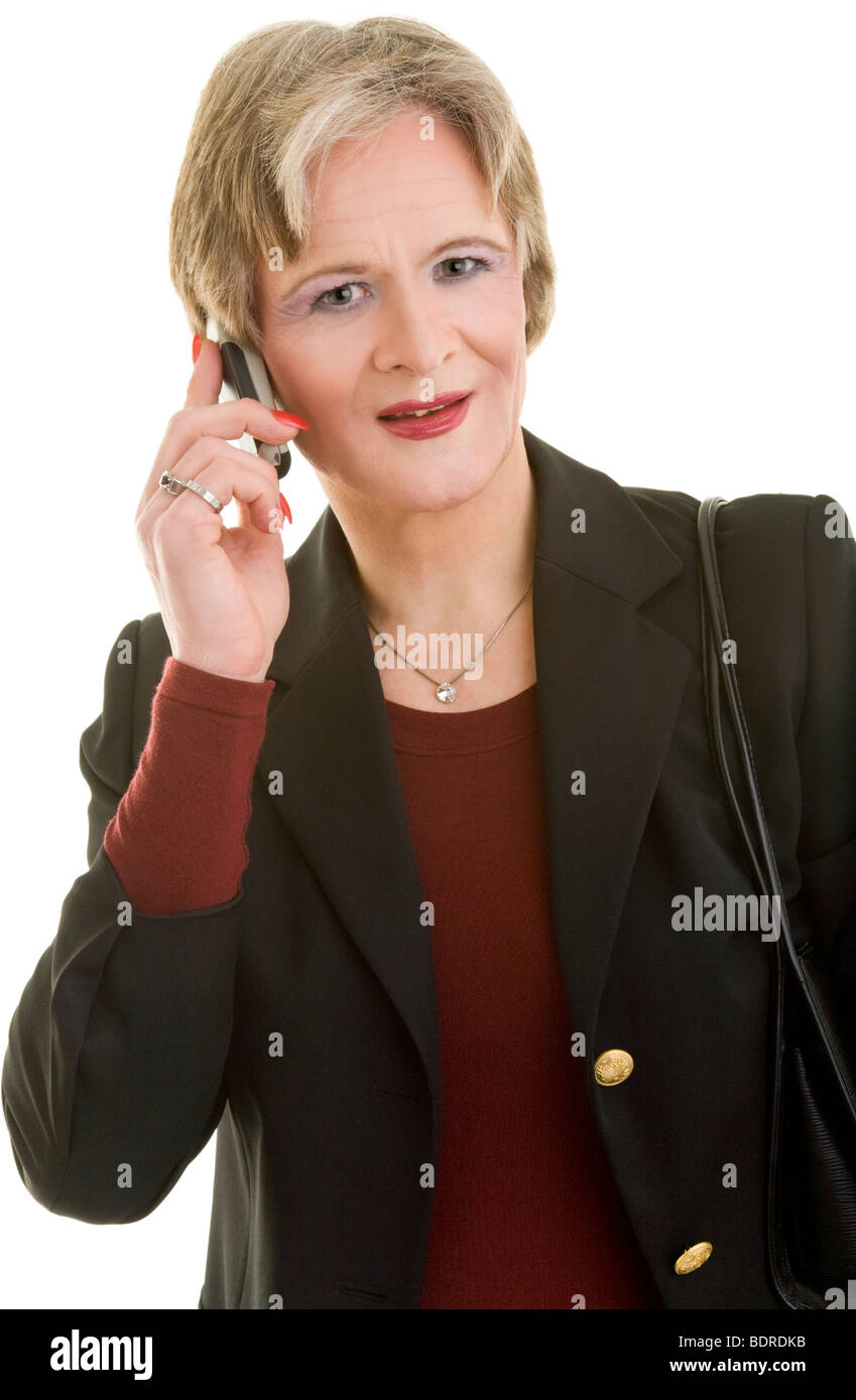 portrait of a transvestite Stock Photo - Alamy