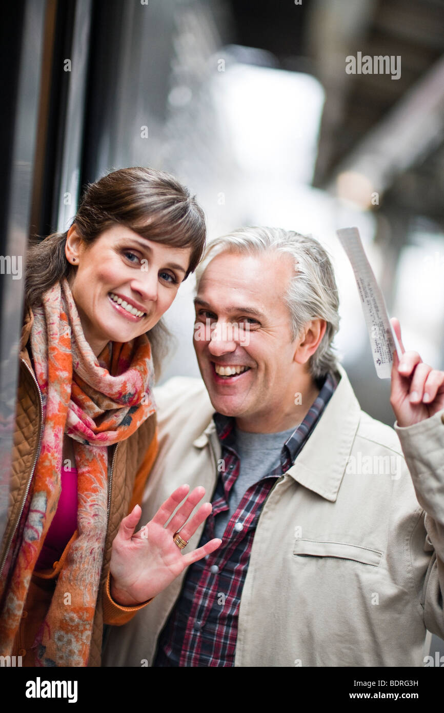 Train departed station hi-res stock photography and images - Alamy