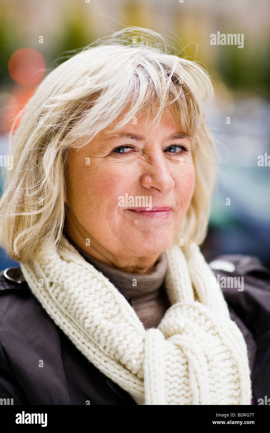 Portrait middle aged scandinavian woman hi-res stock photography and ...