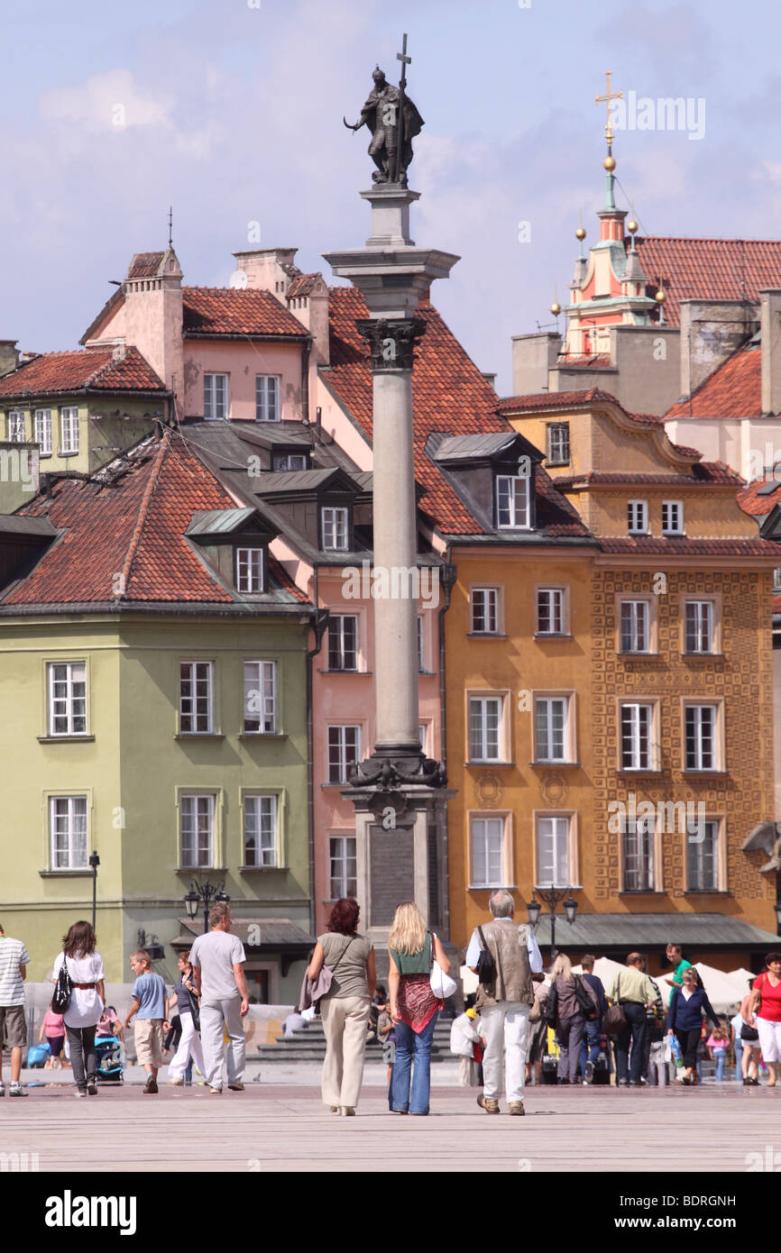 Warsaw old town hi-res stock photography and images - Alamy