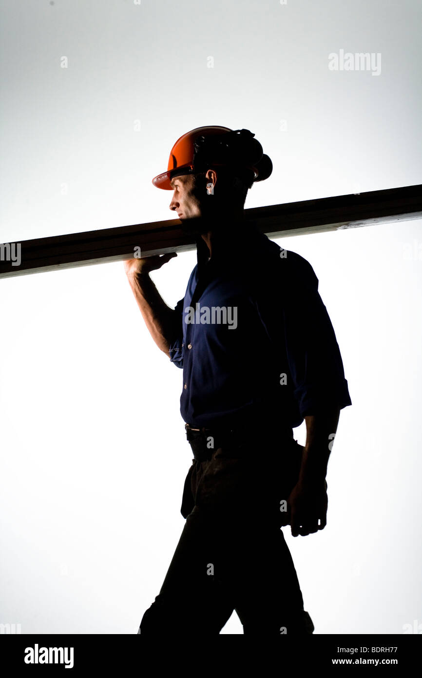 A construction worker Stock Photo - Alamy