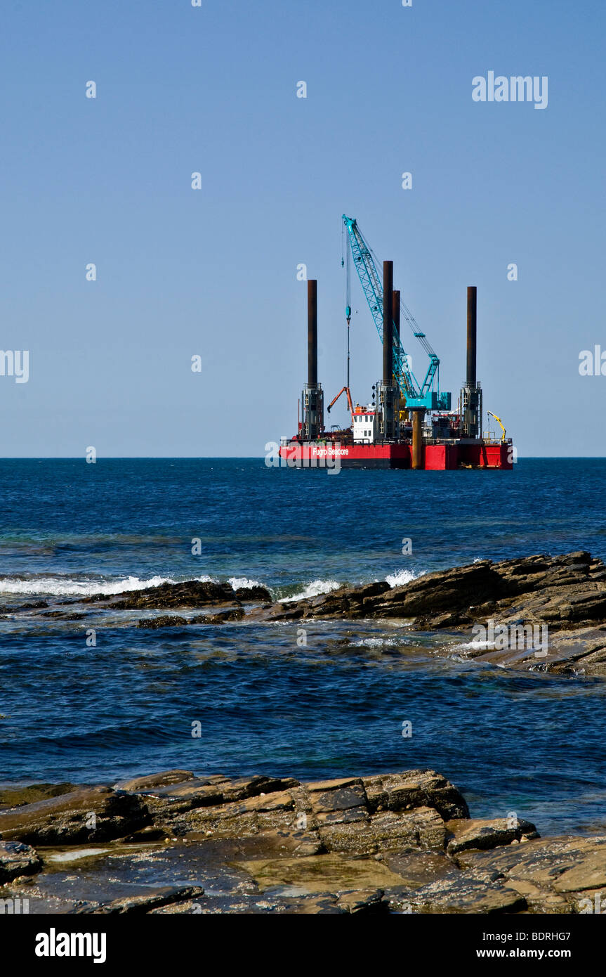 dh Wave Power ELECTRICITY UK Fugro Seacore platform positioning test ...