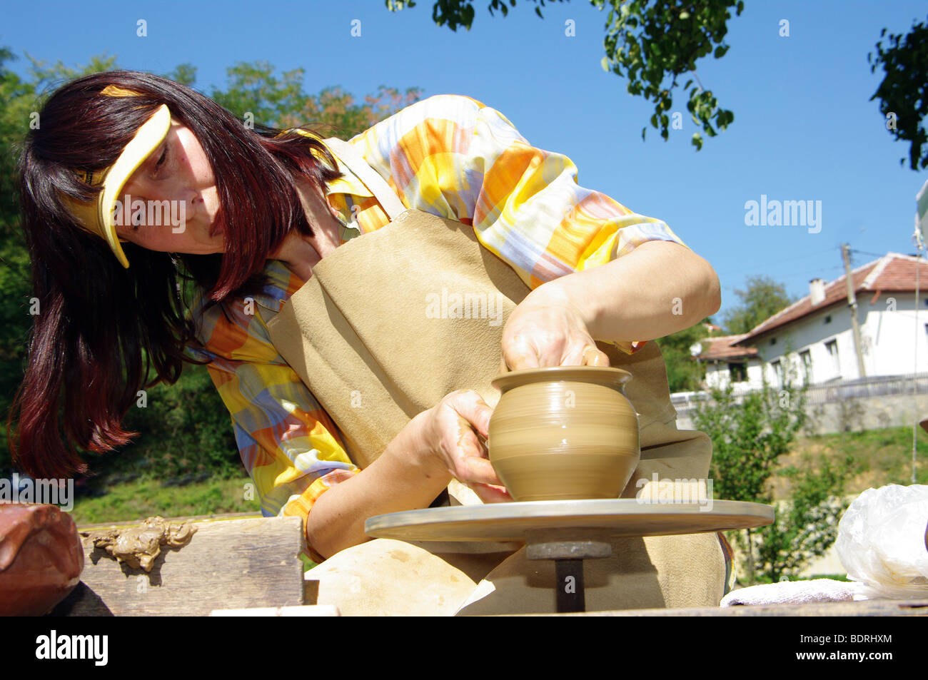 Lathe clay hi-res stock photography and images - Alamy
