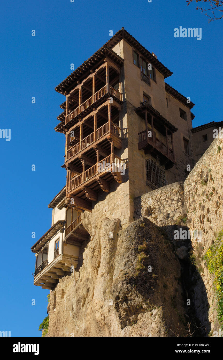 The Hanging Houses. Cuenca (World Heritage). Castilla-La Mancha, Spain ...