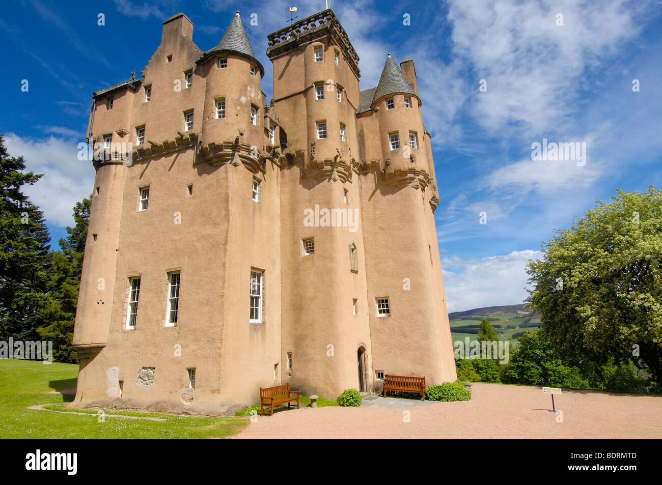 Craigievar Castle, Aberdeenshire, Scotland, UK Stock Photo - Alamy