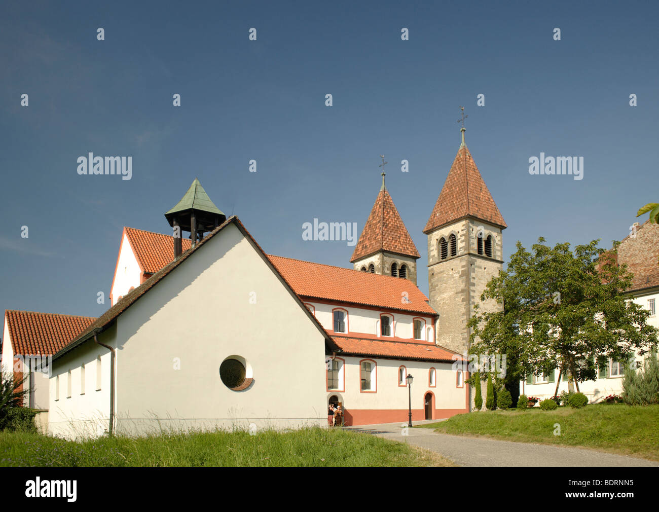 Monastery of St. Peter and Paul in Niederzell, Reichenau Island, Lake ...