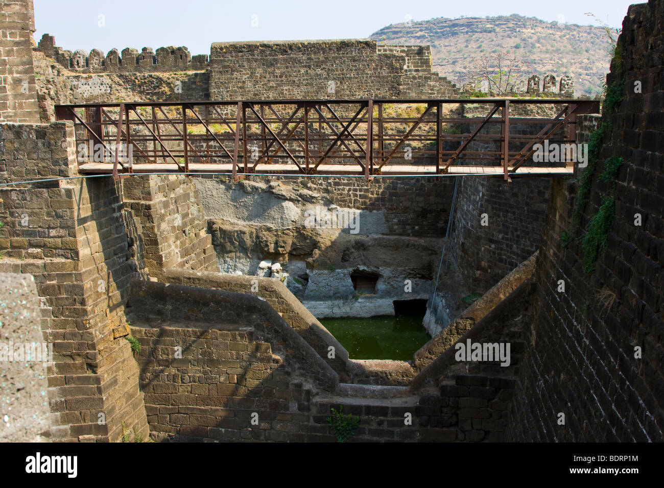 Drawbridge Leading to the Citadel of Devagiri Fort in Daulatabad near ...