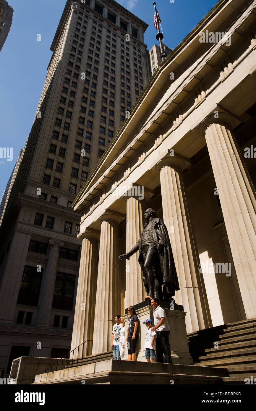 Federal Hall National Memorial. Where President George Washington took ...