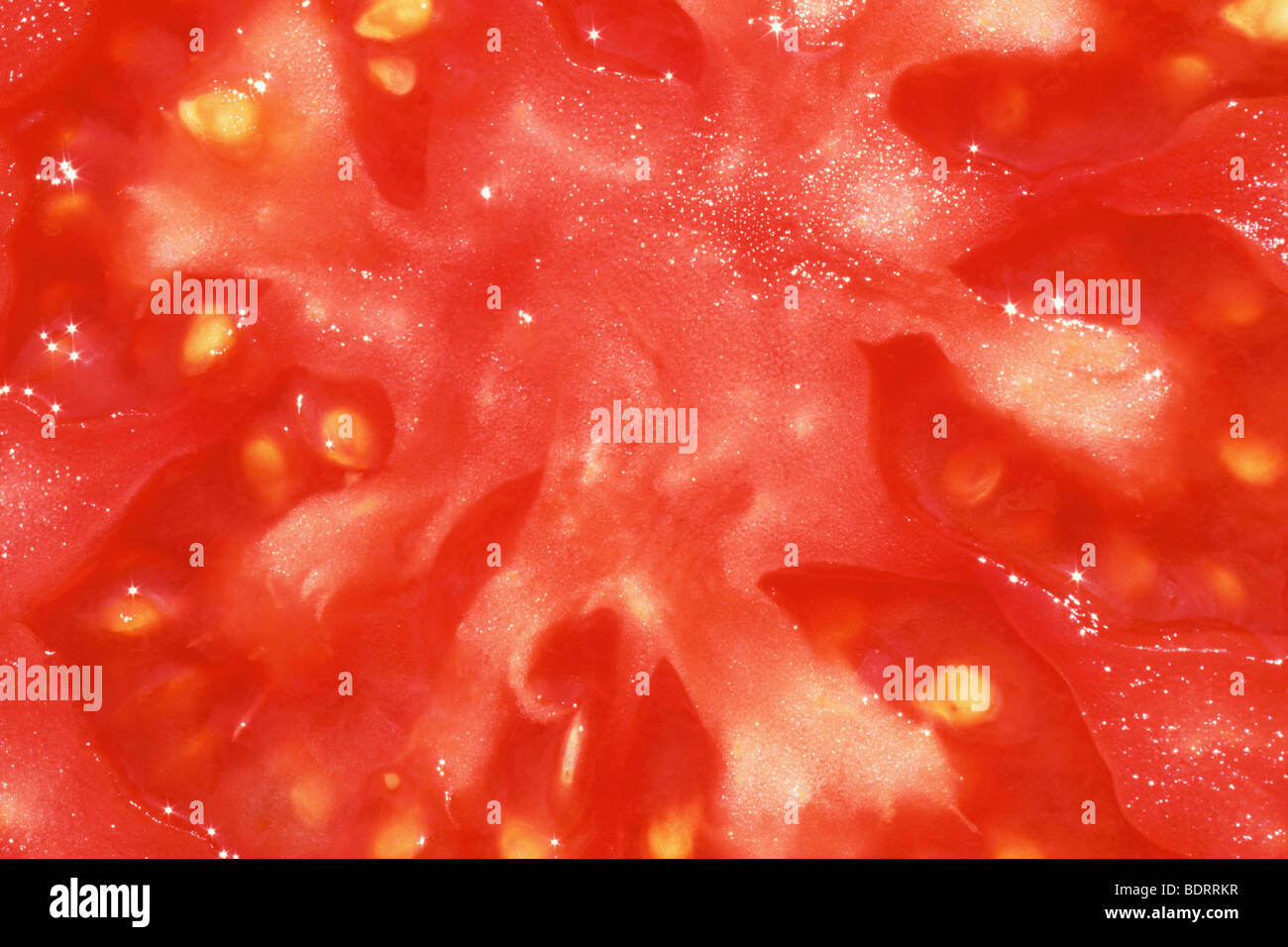 tomato seed and pulp, Santa Barbara, California Stock Photo - Alamy