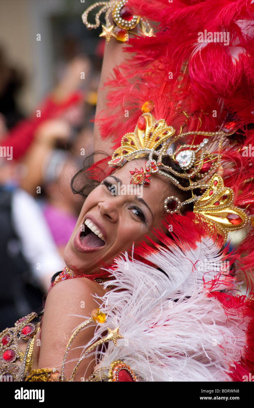 notting hill carnival london england uk europe Stock Photo - Alamy