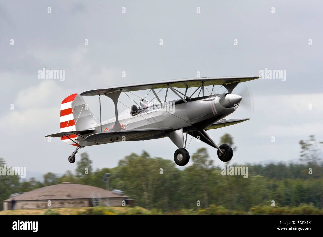 Two seat biplane hi-res stock photography and images - Alamy