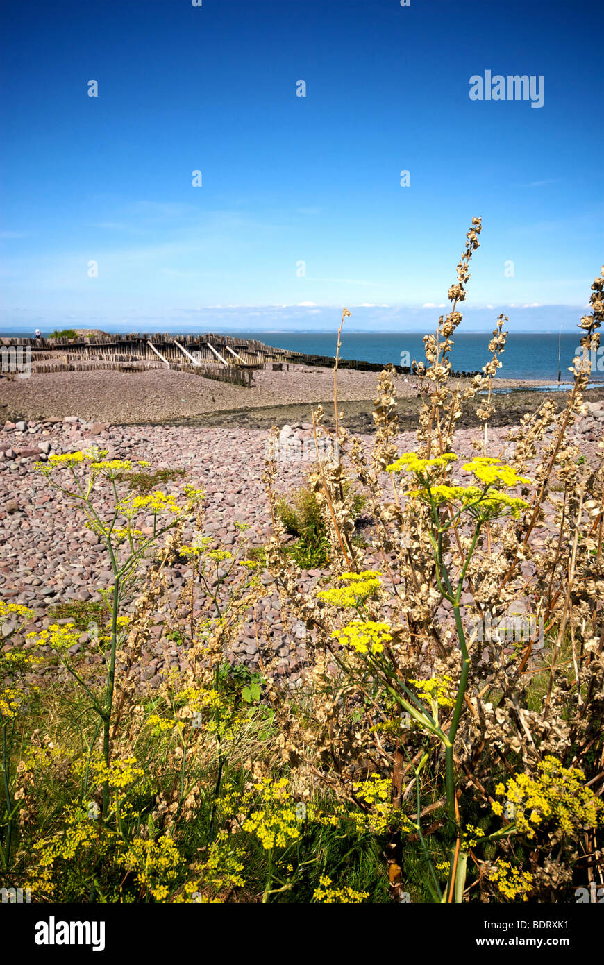 Porlock Weir Dorset Harbour Harbor UK Sea Lock Quay Beach Stock Photo ...