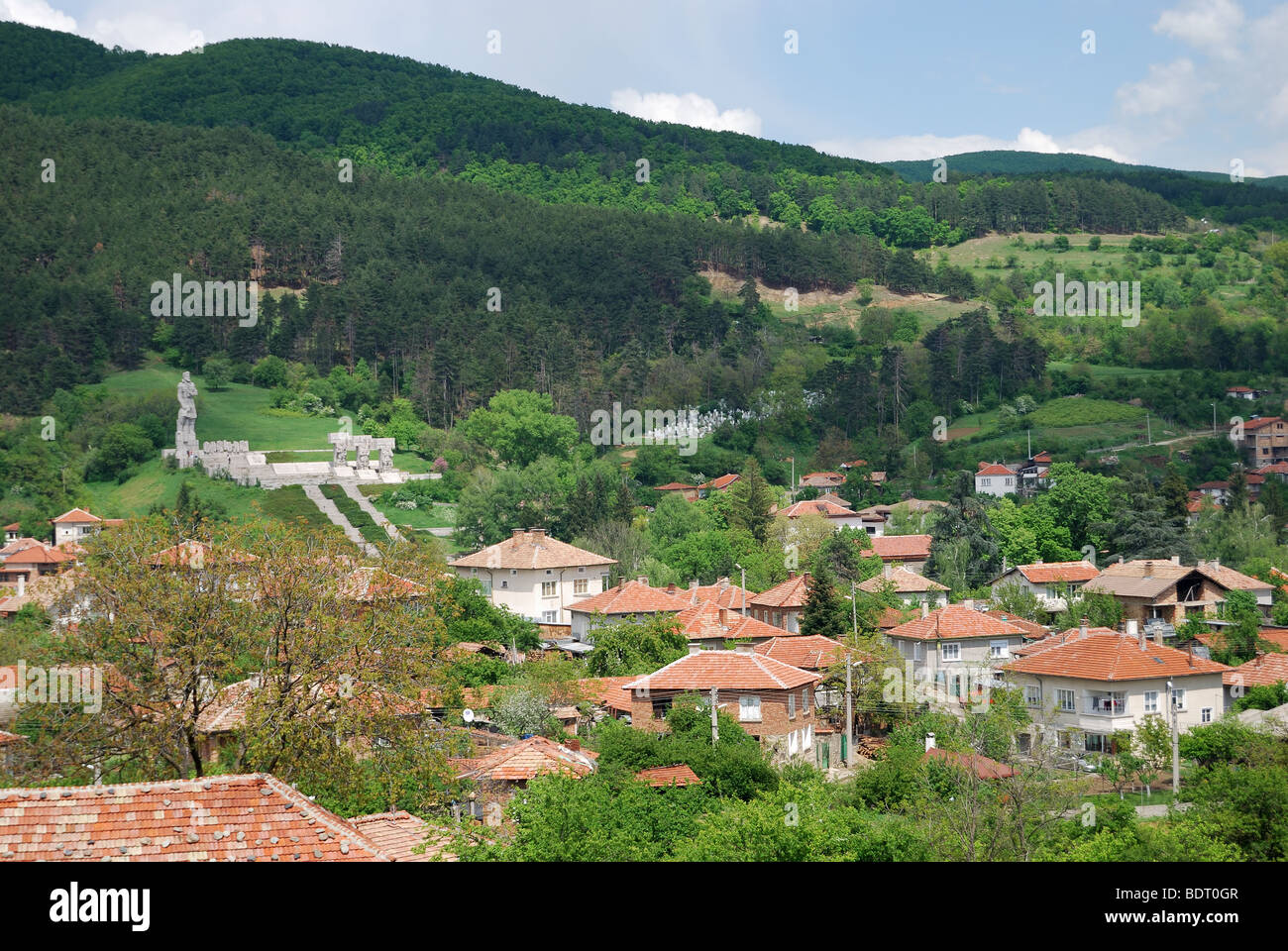 Panoramic view of Kalofer, Bulgaria Stock Photo - Alamy