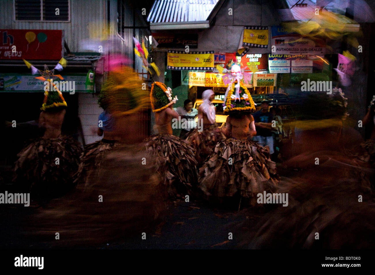 Flagellant penitents in Infanta, Quezon during Holy Week Stock Photo ...