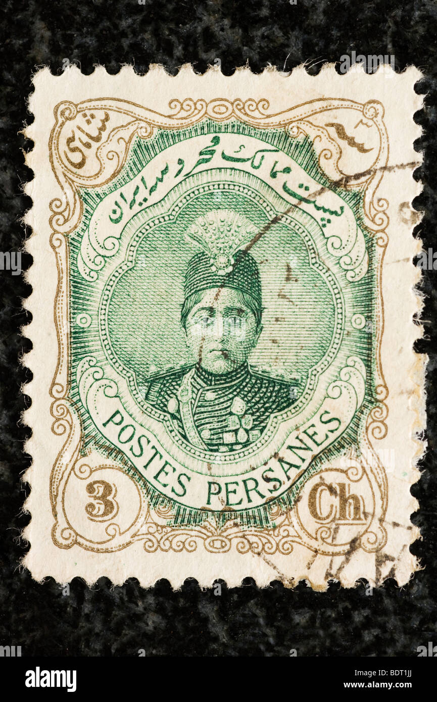 Postage stamp persia hi-res stock photography and images - Alamy