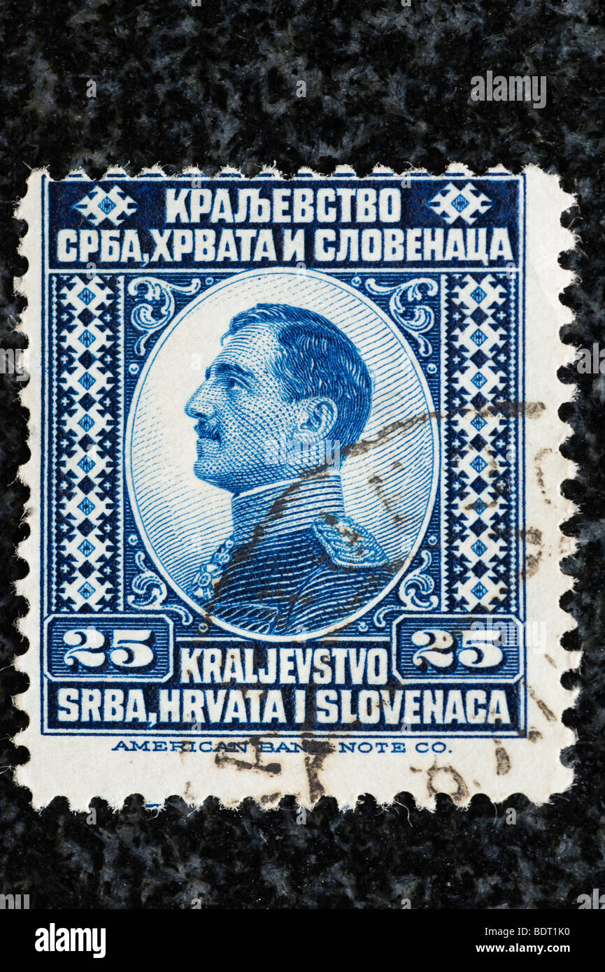 Postage stamp, serbia, croatia, slovenia Stock Photo - Alamy