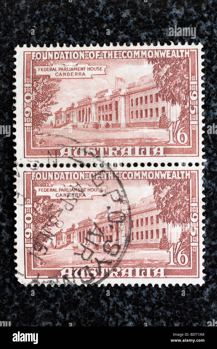 Two postage stamps hi-res stock photography and images - Alamy
