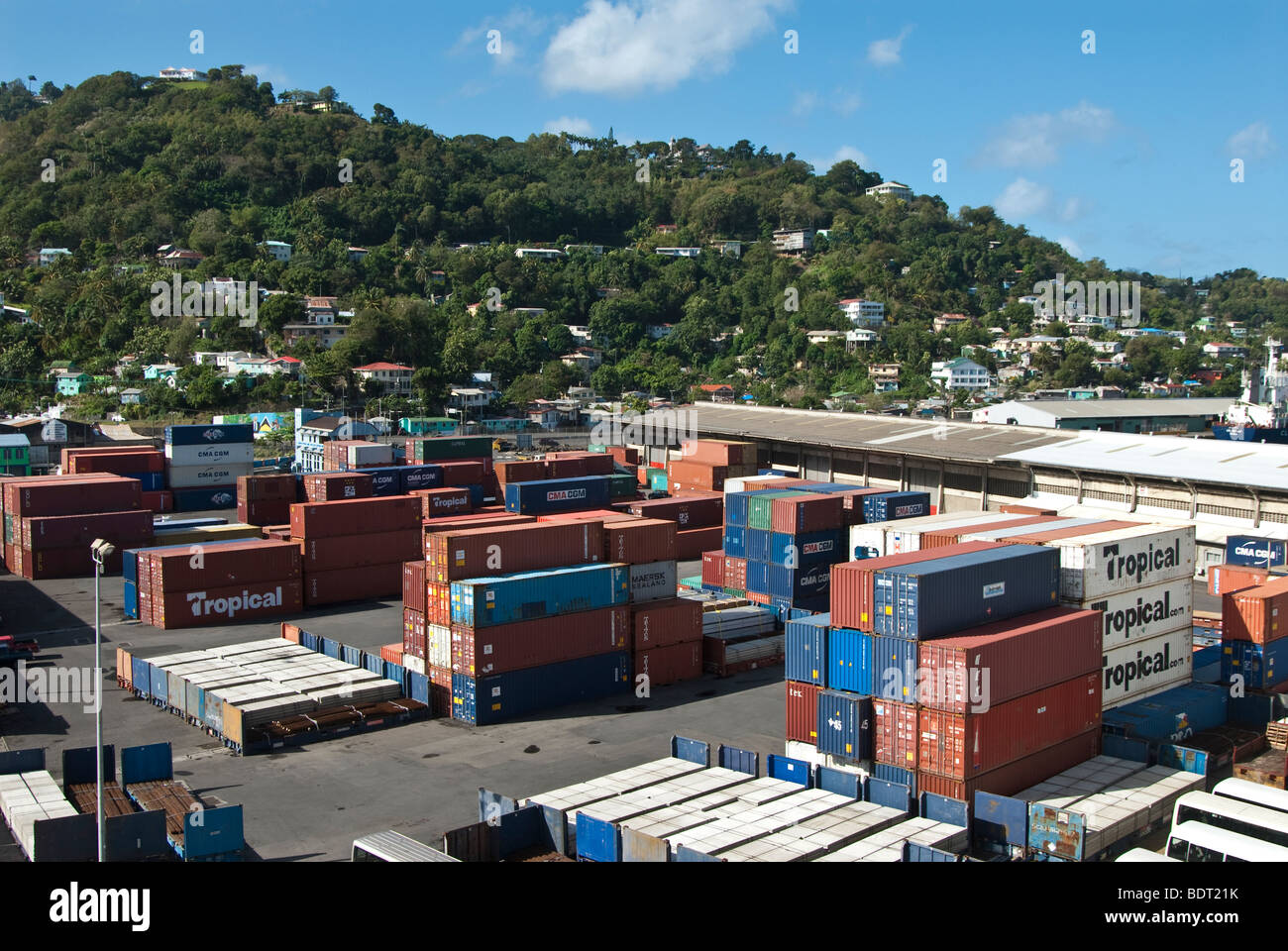 Castries port hi-res stock photography and images - Alamy