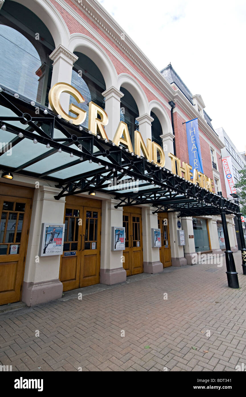 the entrance to the grand theatre Wolverhampton Stock Photo - Alamy