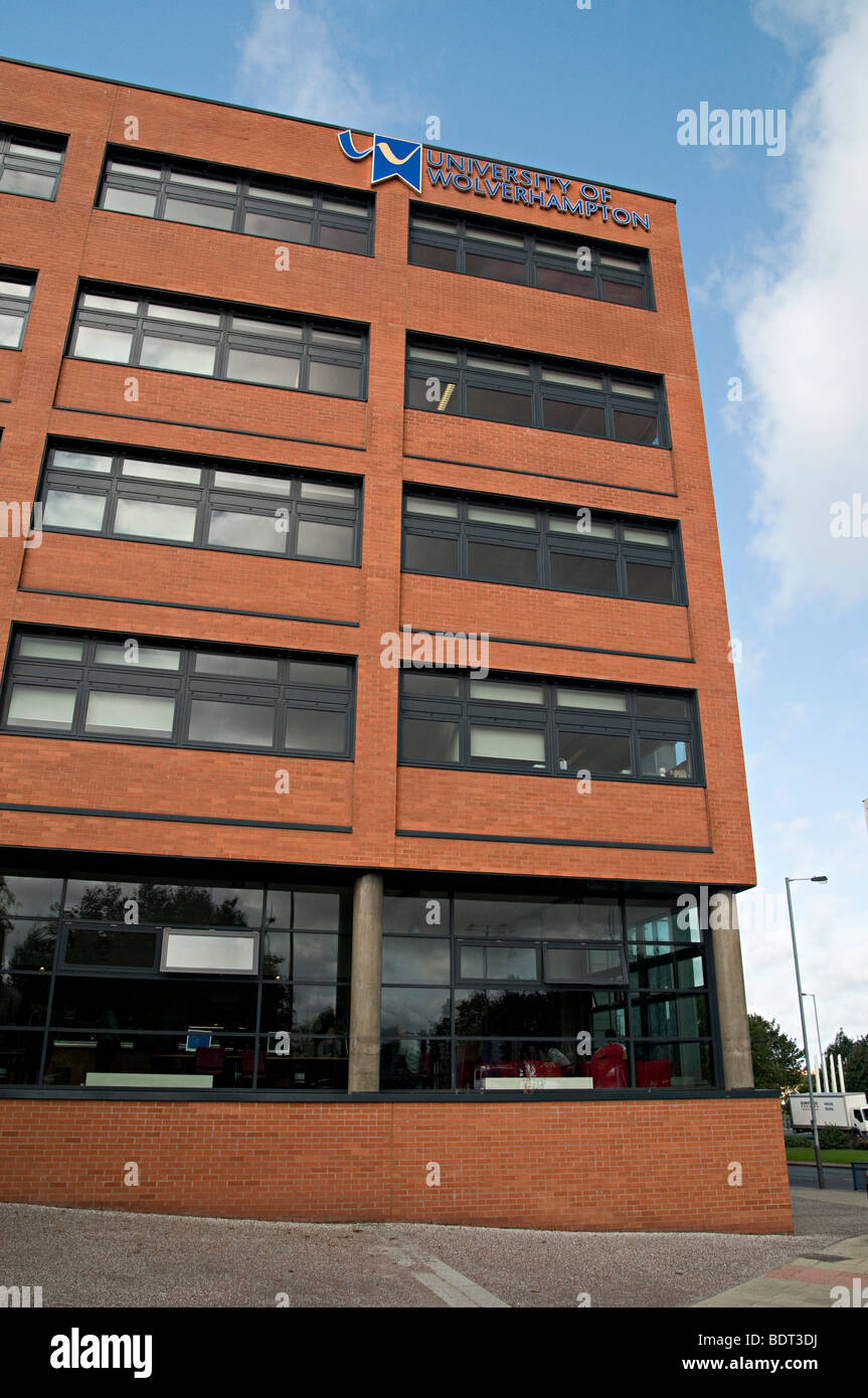 Wolverhampton university building Stock Photo - Alamy