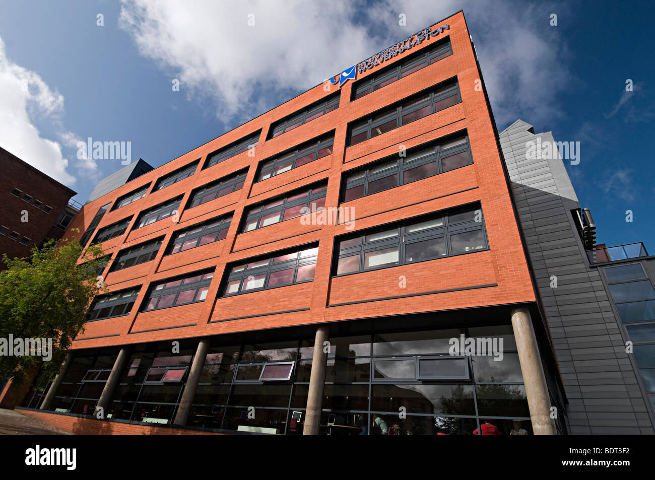 Wolverhampton university building Stock Photo - Alamy