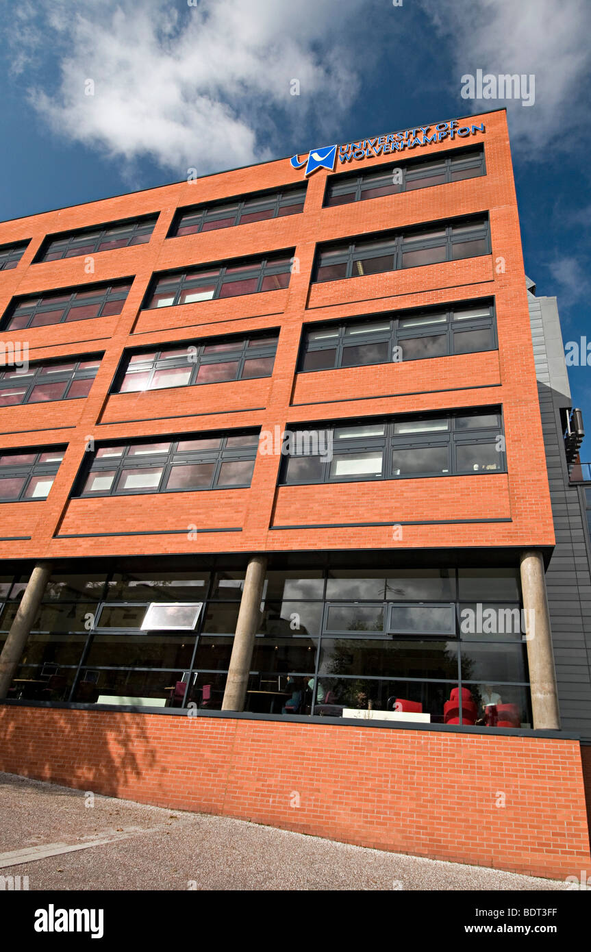 Wolverhampton university building Stock Photo - Alamy