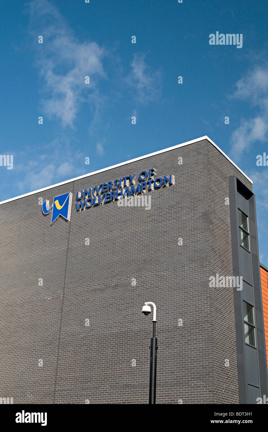 Wolverhampton university building Stock Photo - Alamy