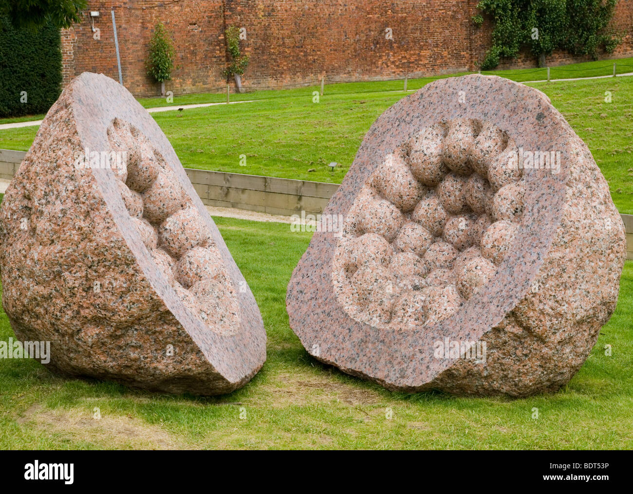 Artwork by Peter Randall Page at the Yorkshire Sculpture Park, West ...