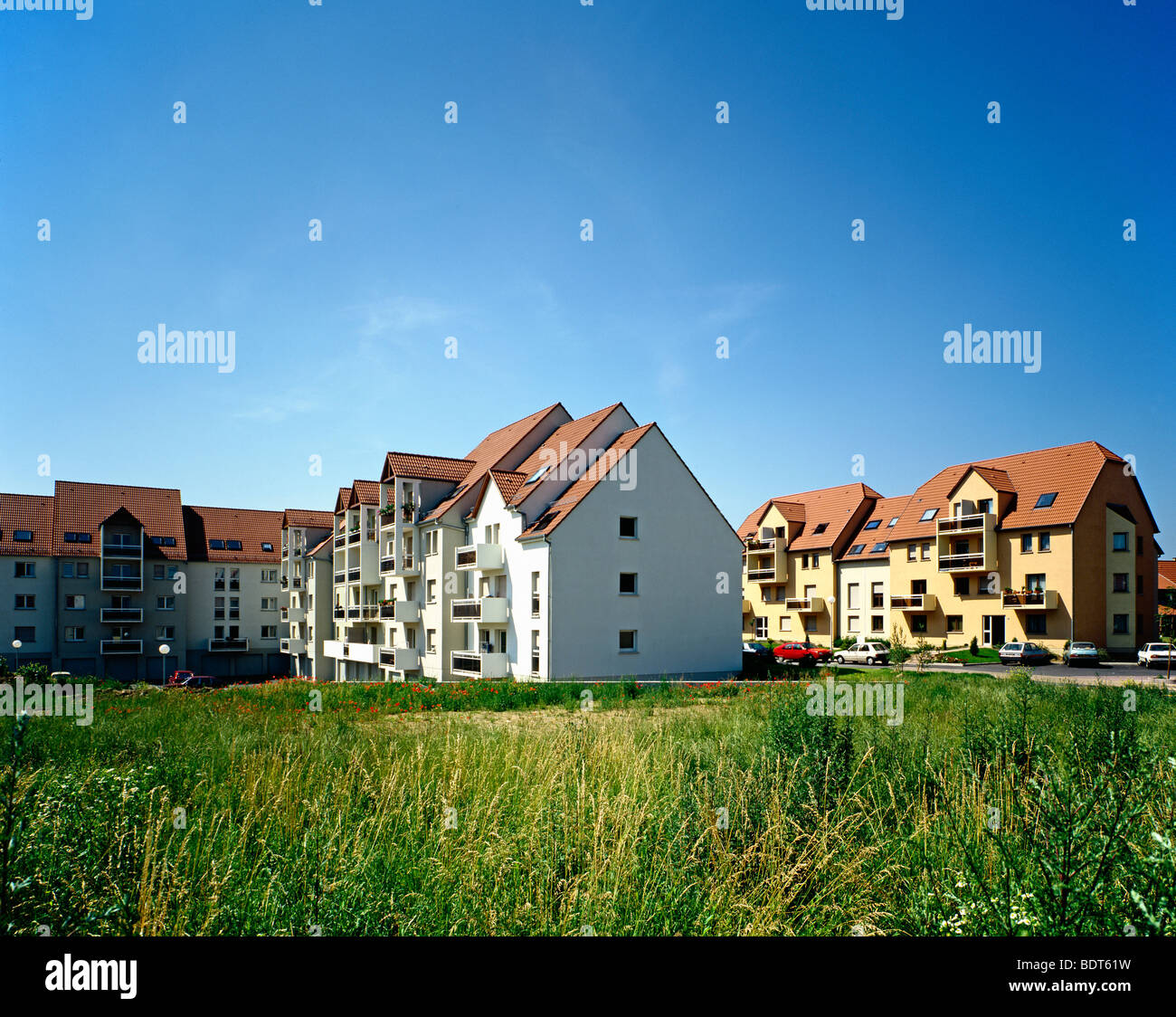 Social housing buildings, Strasbourg, Alsace, France Stock Photo - Alamy