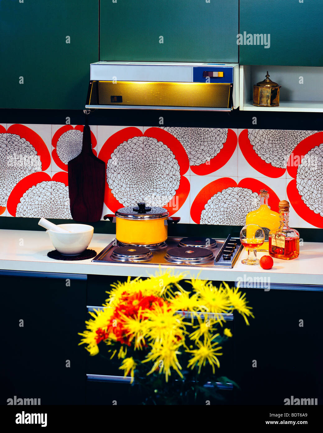 Kitchen 1970s High Resolution Stock Photography and Images - Alamy