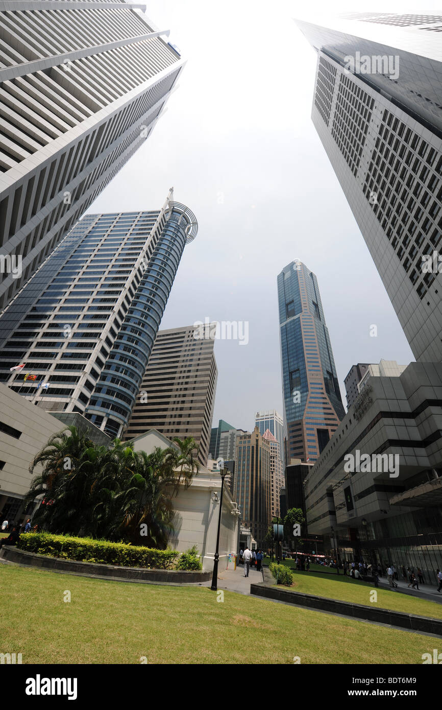 Raffles Place, Singapore Stock Photo - Alamy