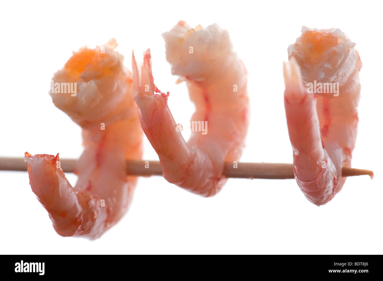 object on white - isolated shrimp close up Stock Photo - Alamy