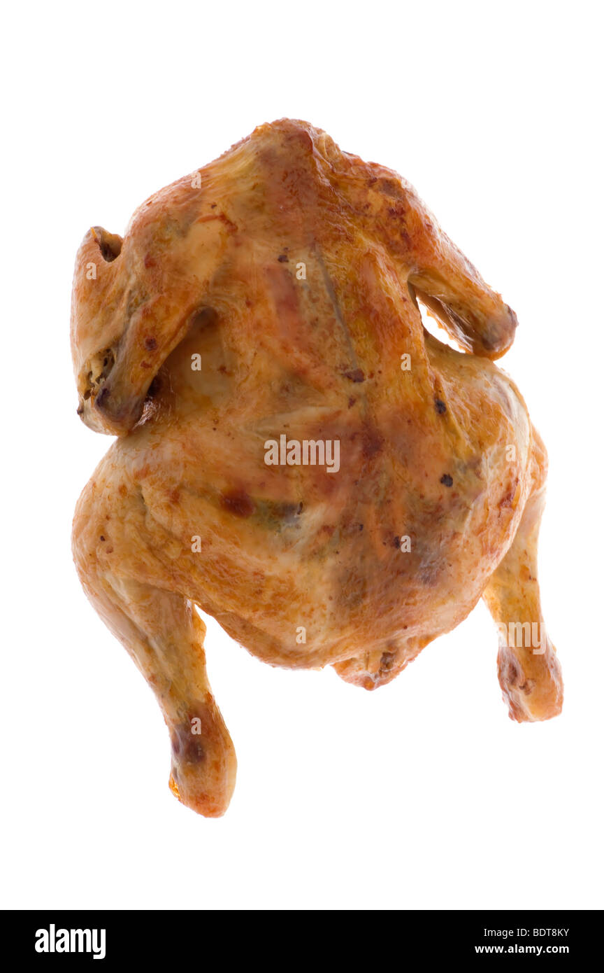 object on white - isolated broiled chicken Stock Photo - Alamy