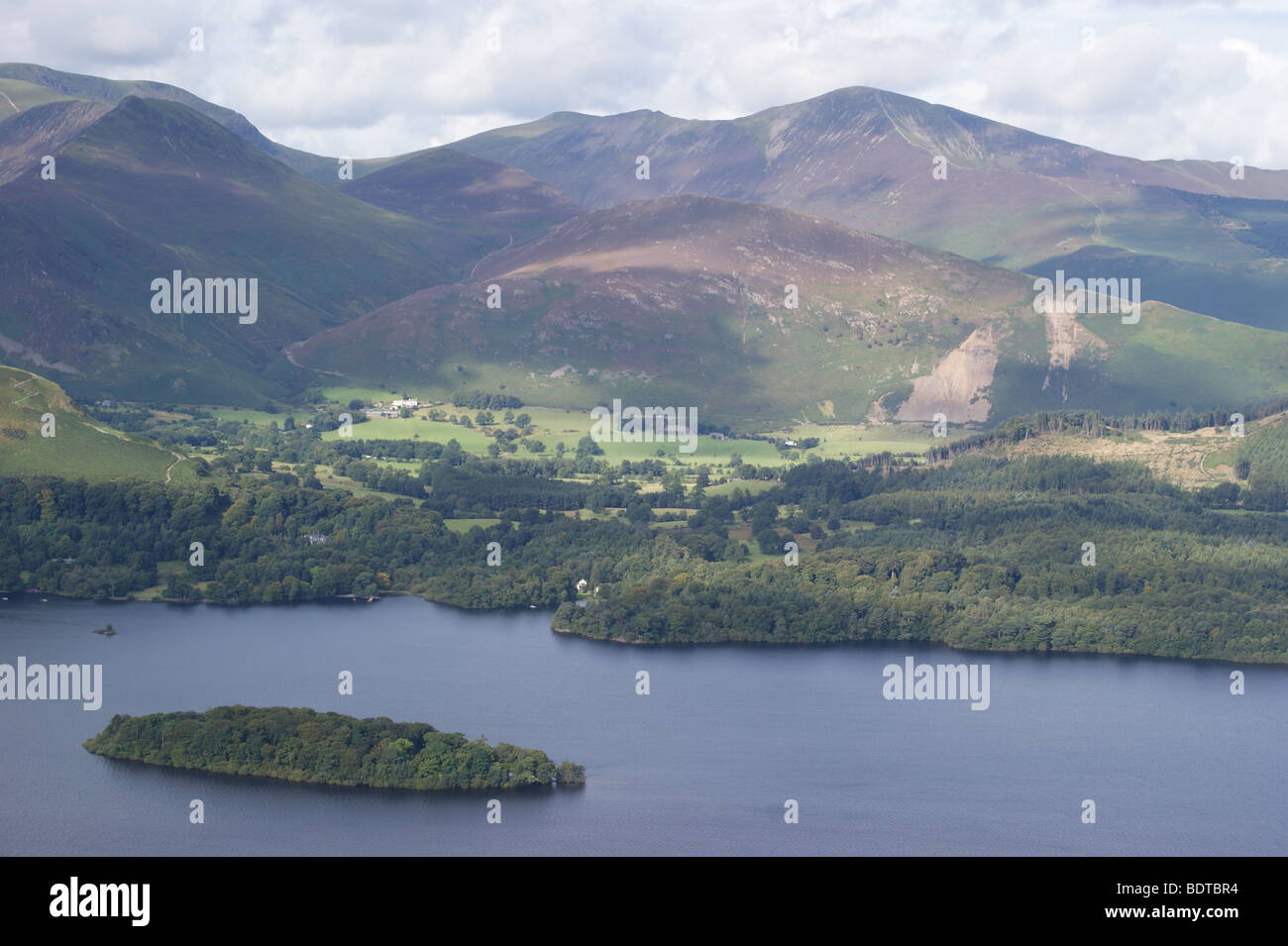 Derwent Fells, Derwentwater, Keswick, Lake District National Park ...
