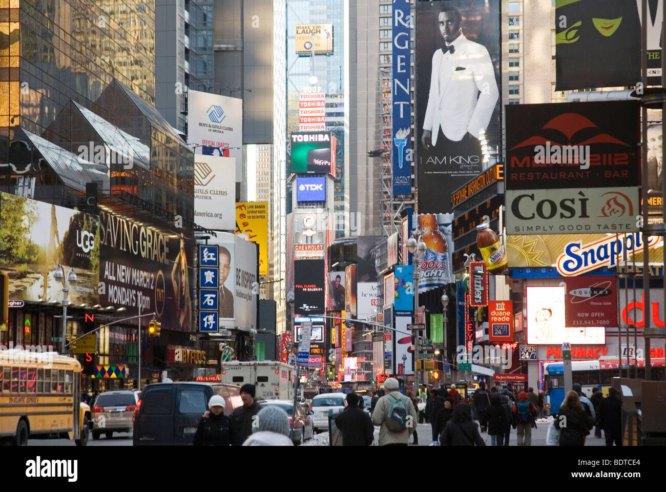 Times square shop hi-res stock photography and images - Alamy