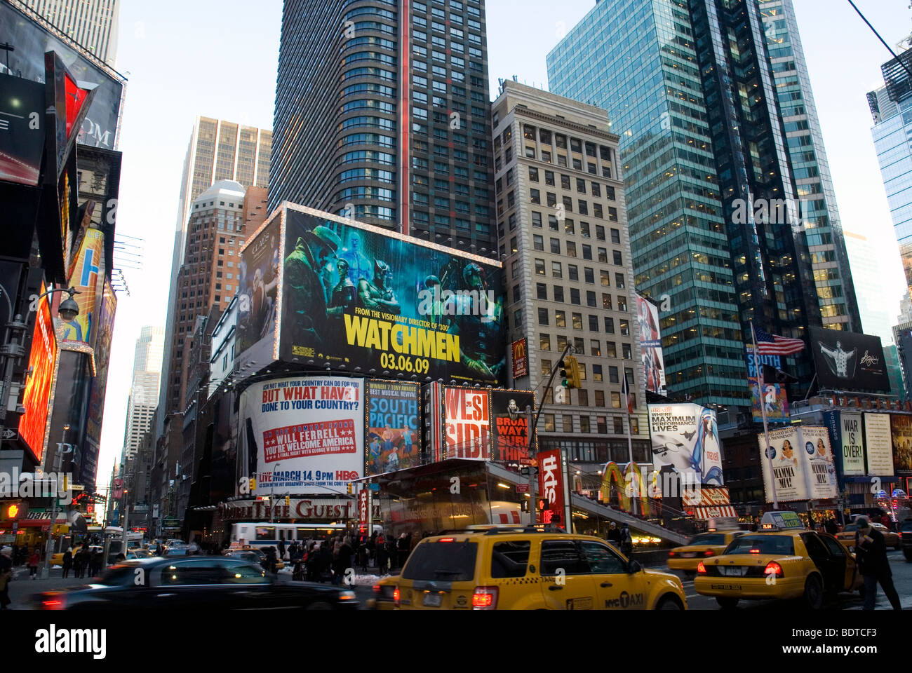 Times Square, Manhattan, New York, United States of America (USA Stock ...