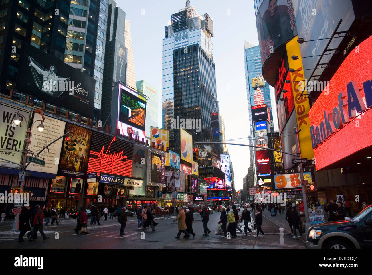 Times Square, Manhattan, New York, United States of America (USA Stock ...