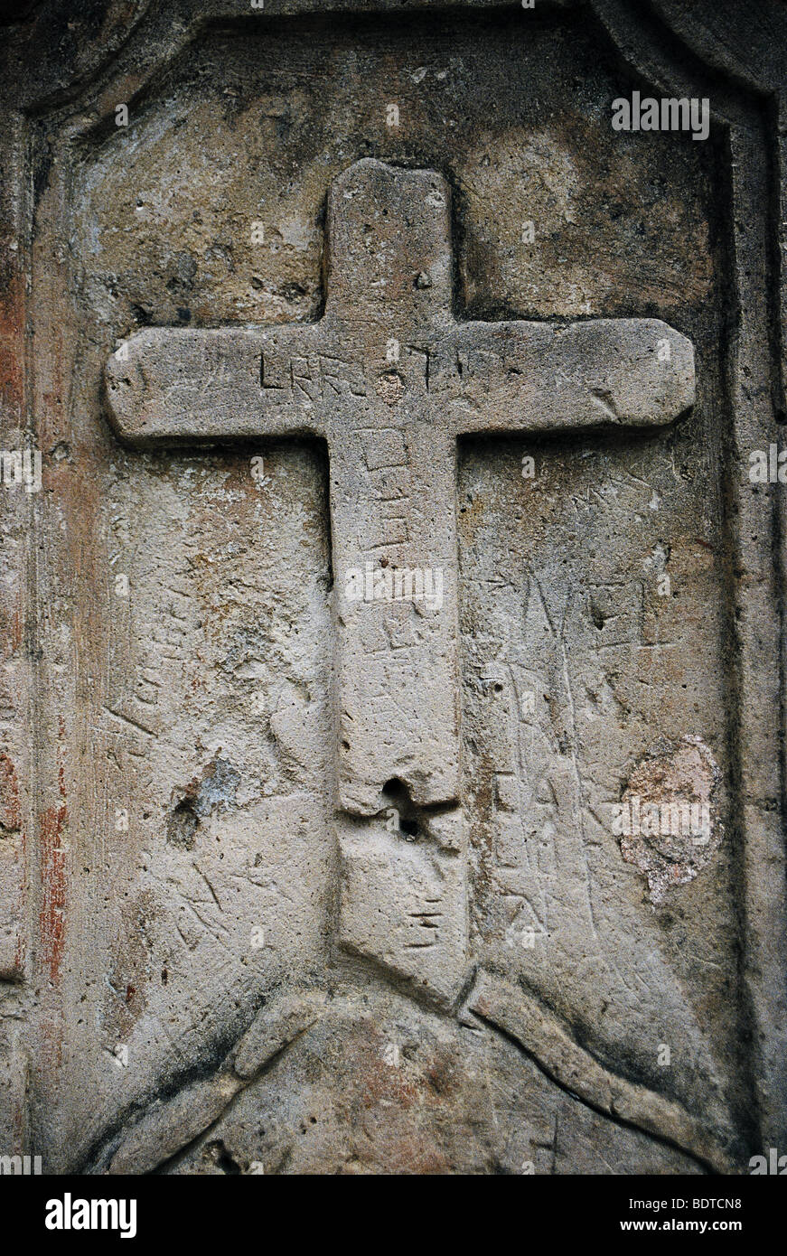 Old crucifix and weather hi-res stock photography and images - Alamy