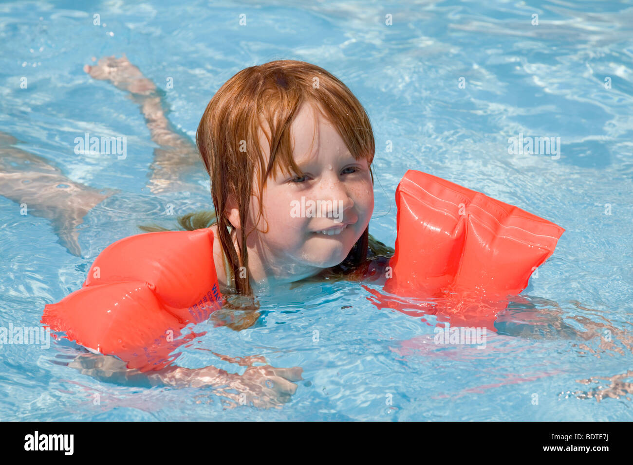 Child Water Wings High Resolution Stock Photography and Images - Alamy