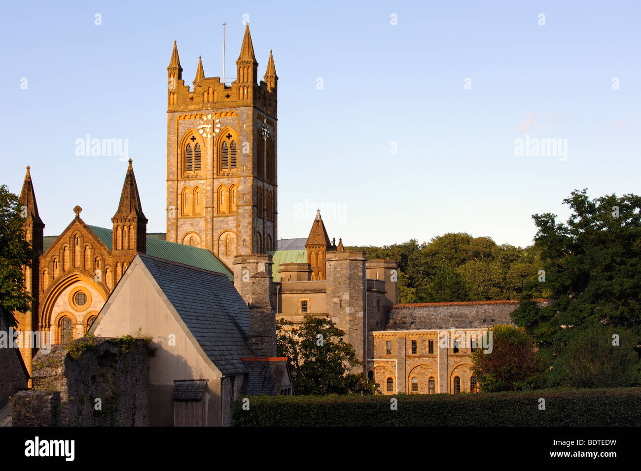 Buckfast Abbey, Devon, England Stock Photo - Alamy