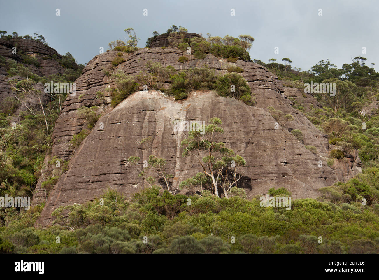 Rock Formations in Monolith Valley in the Budawang Ranges Stock Photo ...