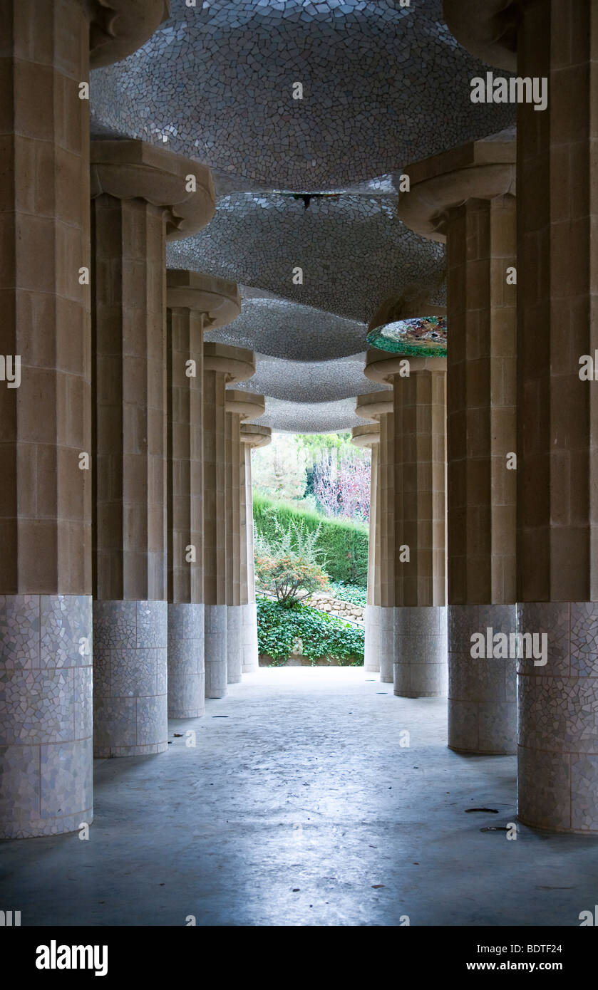 Park Guell Columns